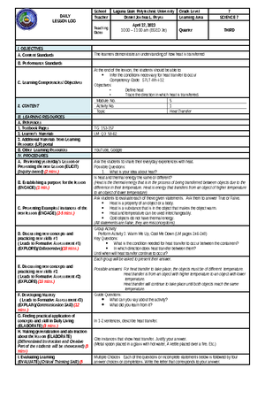 Lesson PLAN 5As Reyes Deniel - Laguna State Polytechnic University ...