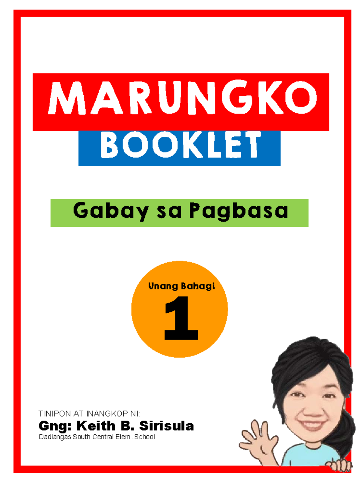 Marungko Booklet 1 4 2 - Reading Material - MARUNGKO BOOKLET Gabay sa ...