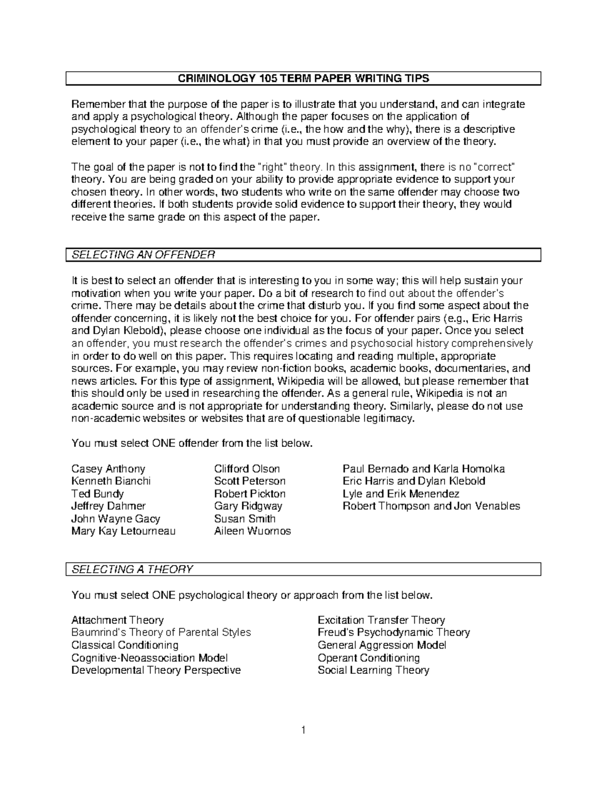 Term Paper Writing Tips 105 1 CRIMINOLOGY 105 TERM PAPER WRITING TIPS term-paper-writing-tips-105-1-criminology-105-term-paper-writing-tips