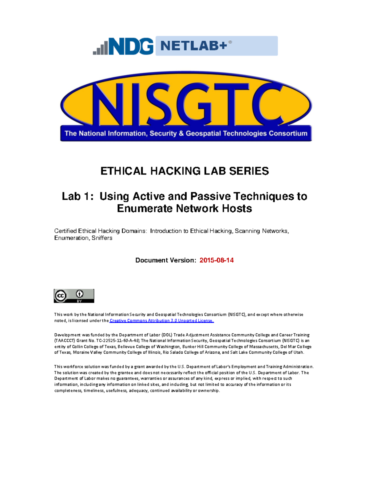 Ethical Hacking Lab 01 Ethical Hacking Lab Series Lab 1 Using Active And Passive Techniques