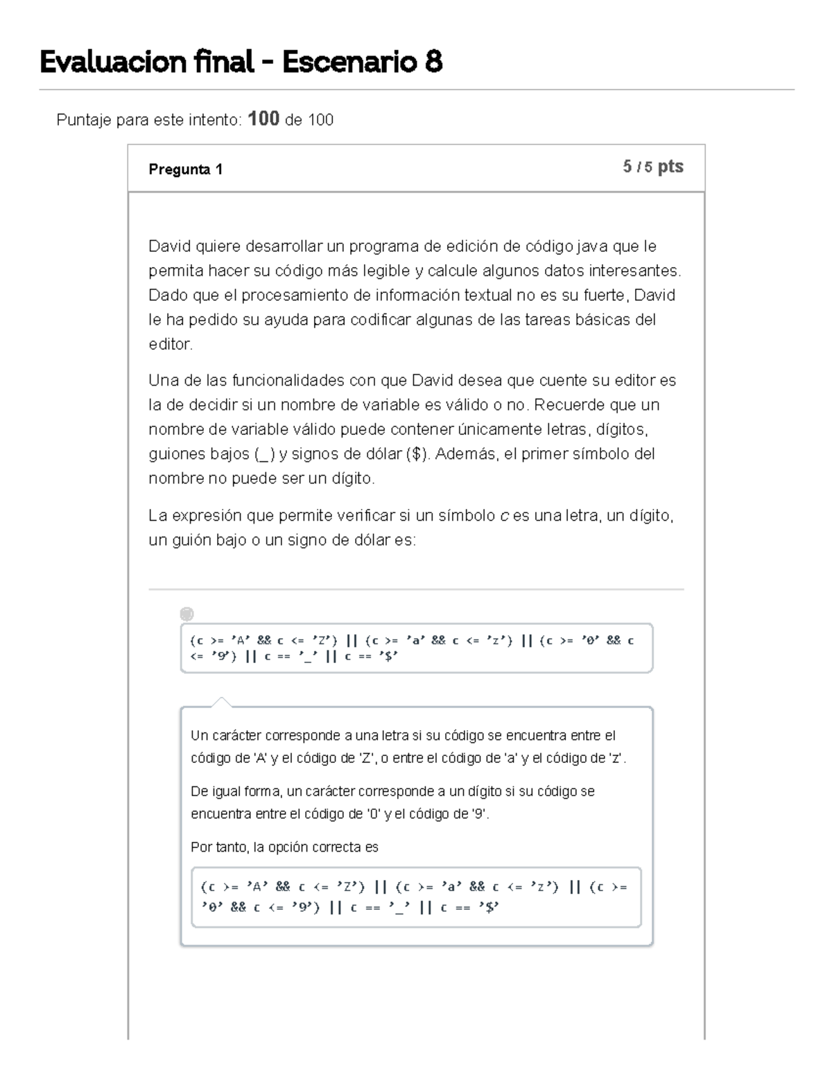 Evaluacion final - Escenario 8 Programación de Computadores - Evaluacion final - Escenario 8 ...