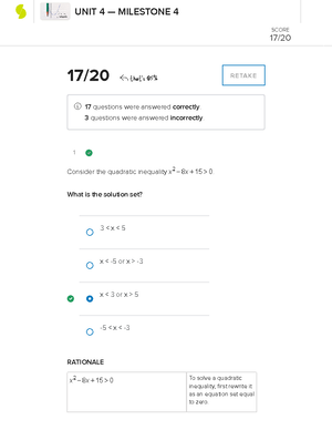 [Solved] What is the graph of the following quadratic equation y 2x2 4x 1 - College Algebra ...