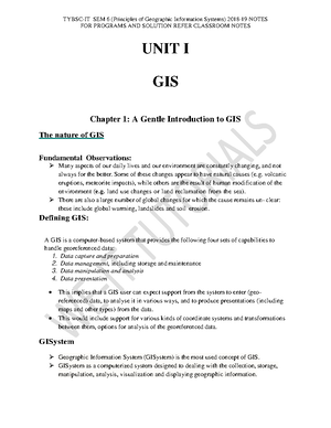 GIS Manual Final - UNIVERSITY OF MUMBAI Teacher’s Reference Manual ...