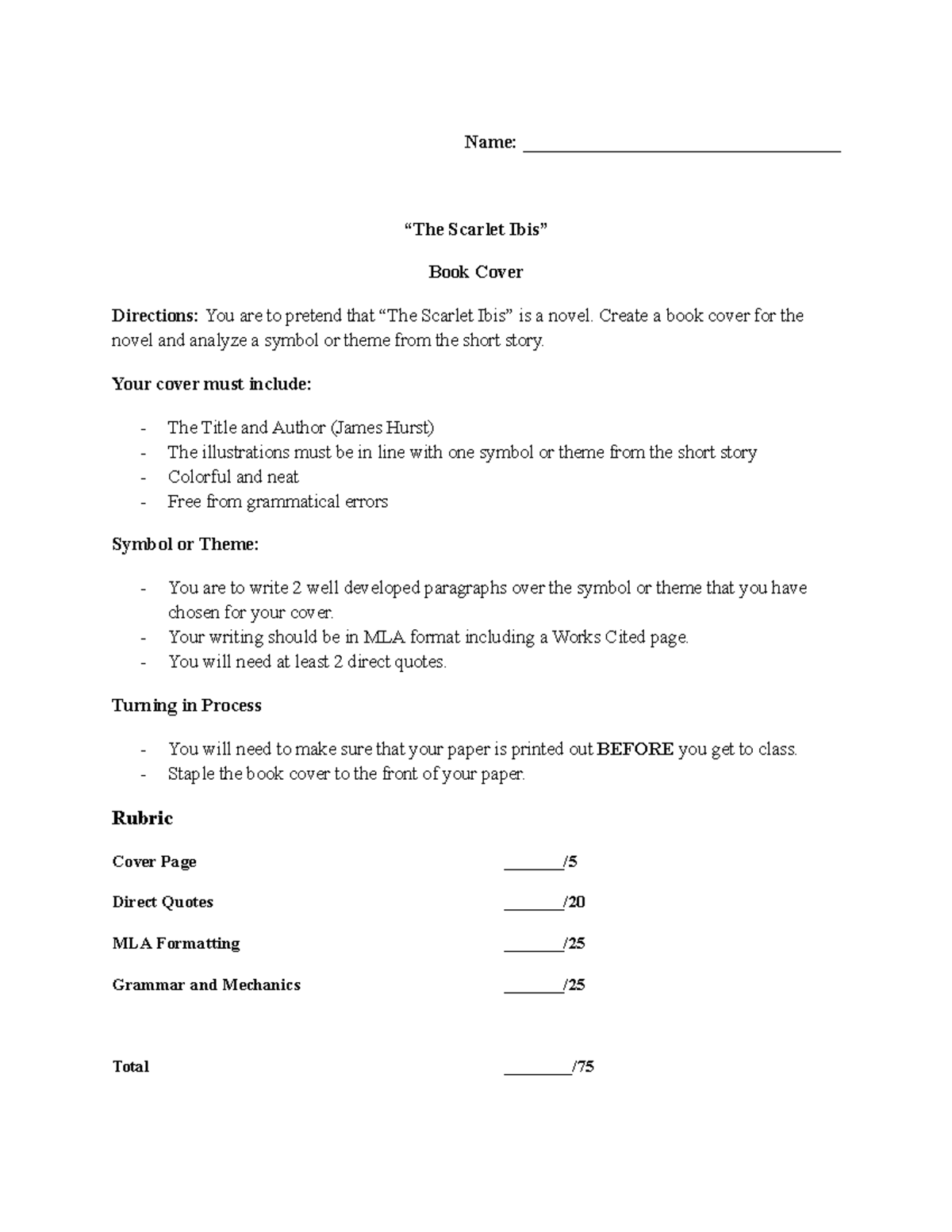 The+Scarlet+Ibis+Book+Cover+CP - Name ...