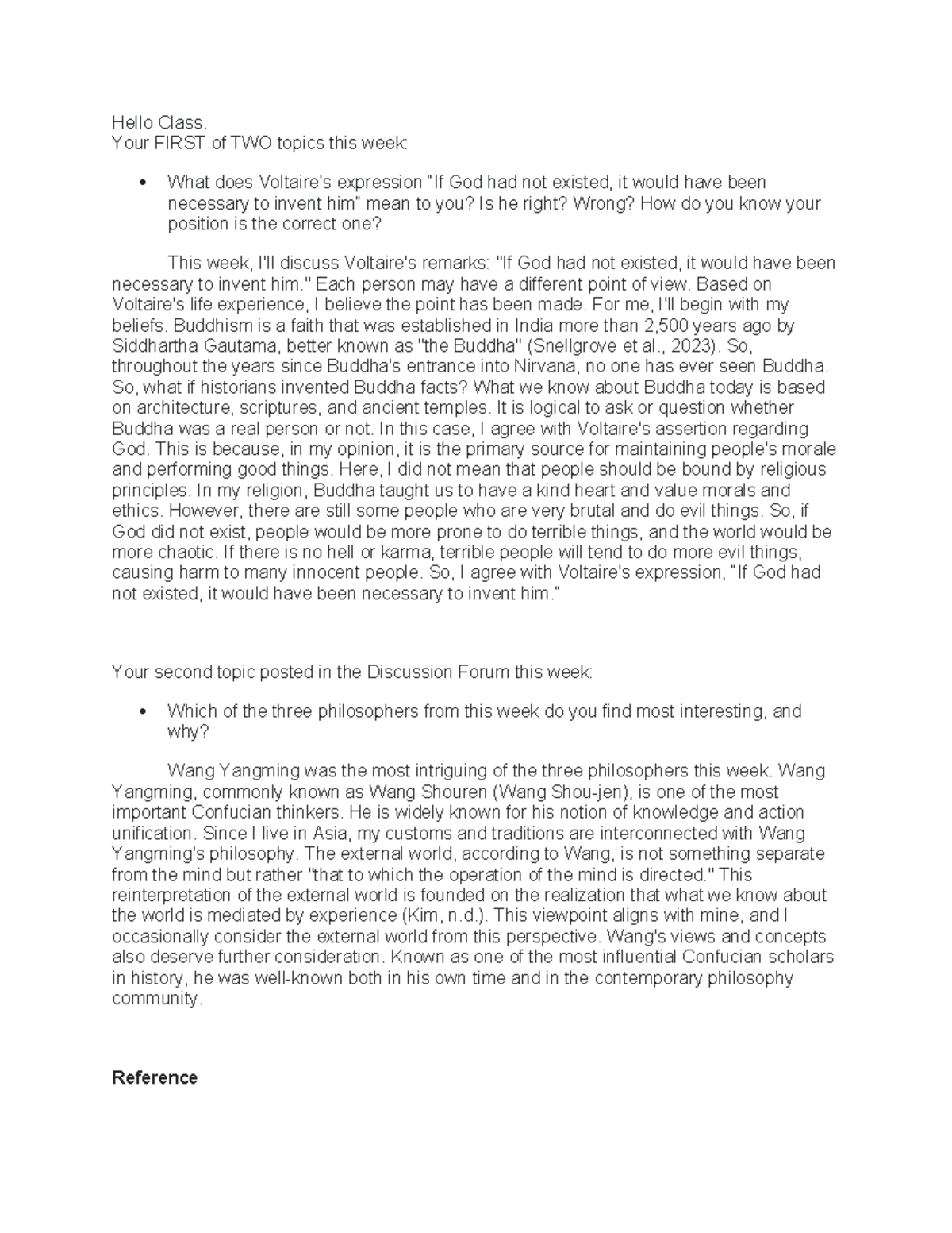 Unit-7 World Literature - Hello Class. Your FIRST of TWO topics this ...