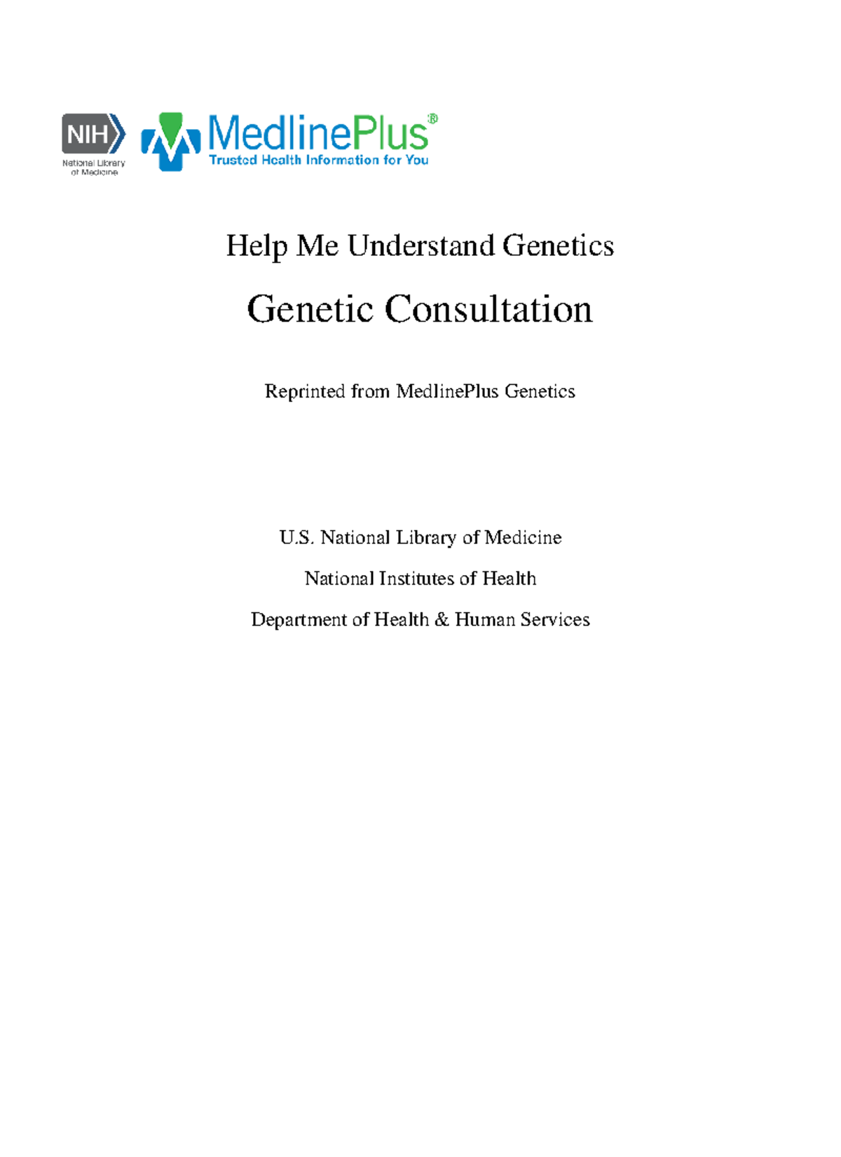 Consult - úaigkjbdsa - Help Me Understand Genetics Genetic Consultation ...