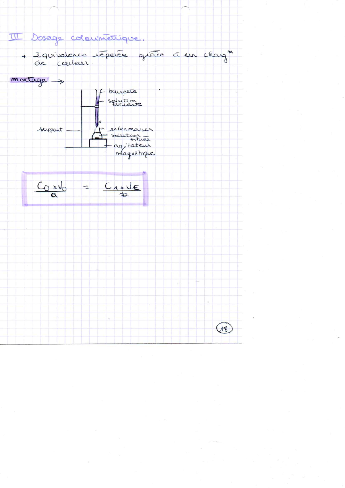 Fiche de révision - Physique-chimie - Studocu