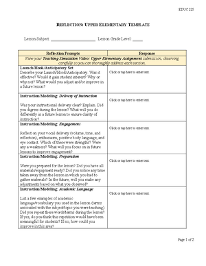 Case Study Assignment for EDUC 350 - EDUC 350 STEP 1a: MOST Appealing Approach to Classroom ...
