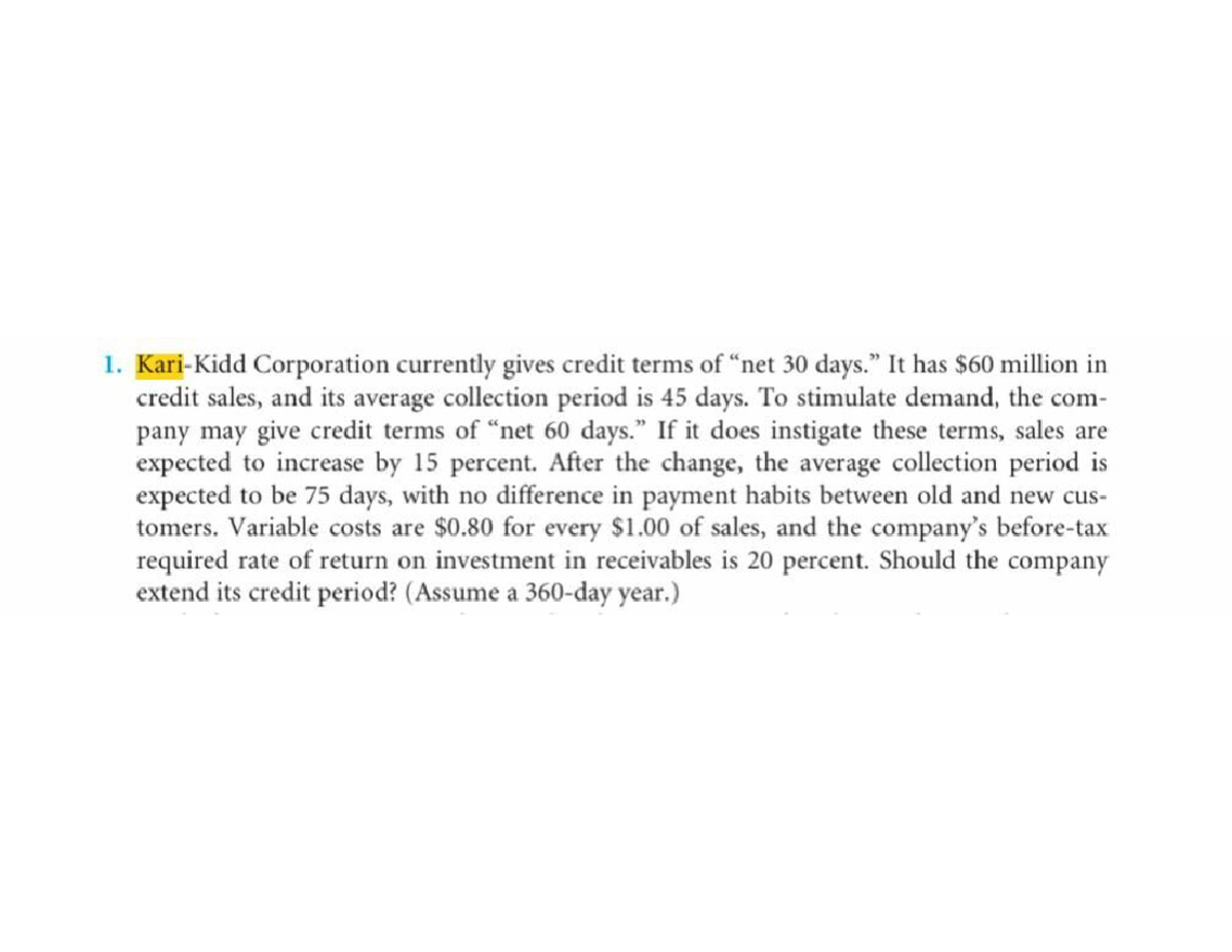 TEST 3 - Question 1A Original Sample & Solutions - Tutaa - Business ...