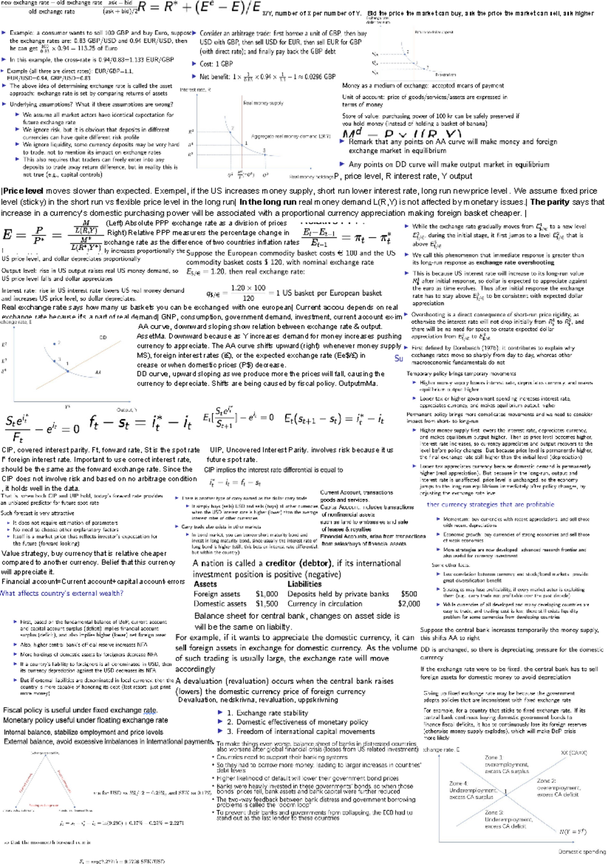 Formelblad - Viktiga formler till tenta - X/Y, number of X per number ...