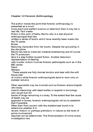 Chapter 2 Anthropology - CHAPTER 2 ANTHROPOLOGY : Human Culture and ...