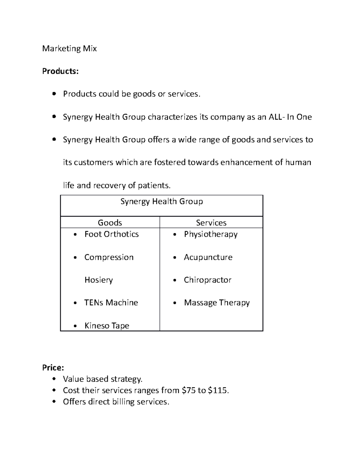 Marketing Mix(Janet) ppt - Marketing Mix Products: Products could be ...