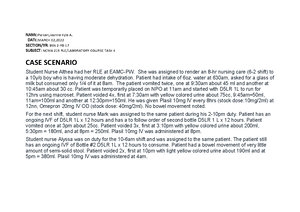 Partograph - Angela, is a G5P4 mother, with a gestational age of 39 ...