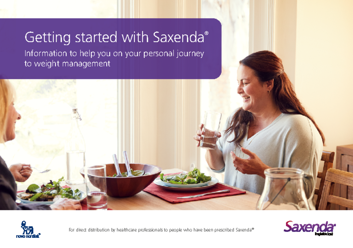 Getting started with saxenda - Getting started with Saxenda ...