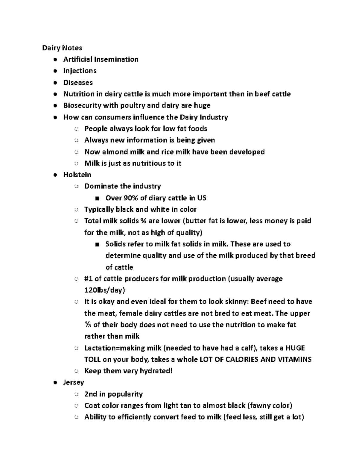 Dairy Notes - Dairy Notes Artificial Insemination Injections Diseases ...