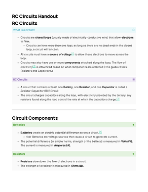 LAB 6 RC Circuits P50 - Lab - LAB 6: Activity P50: RC Circuit Equipment ...
