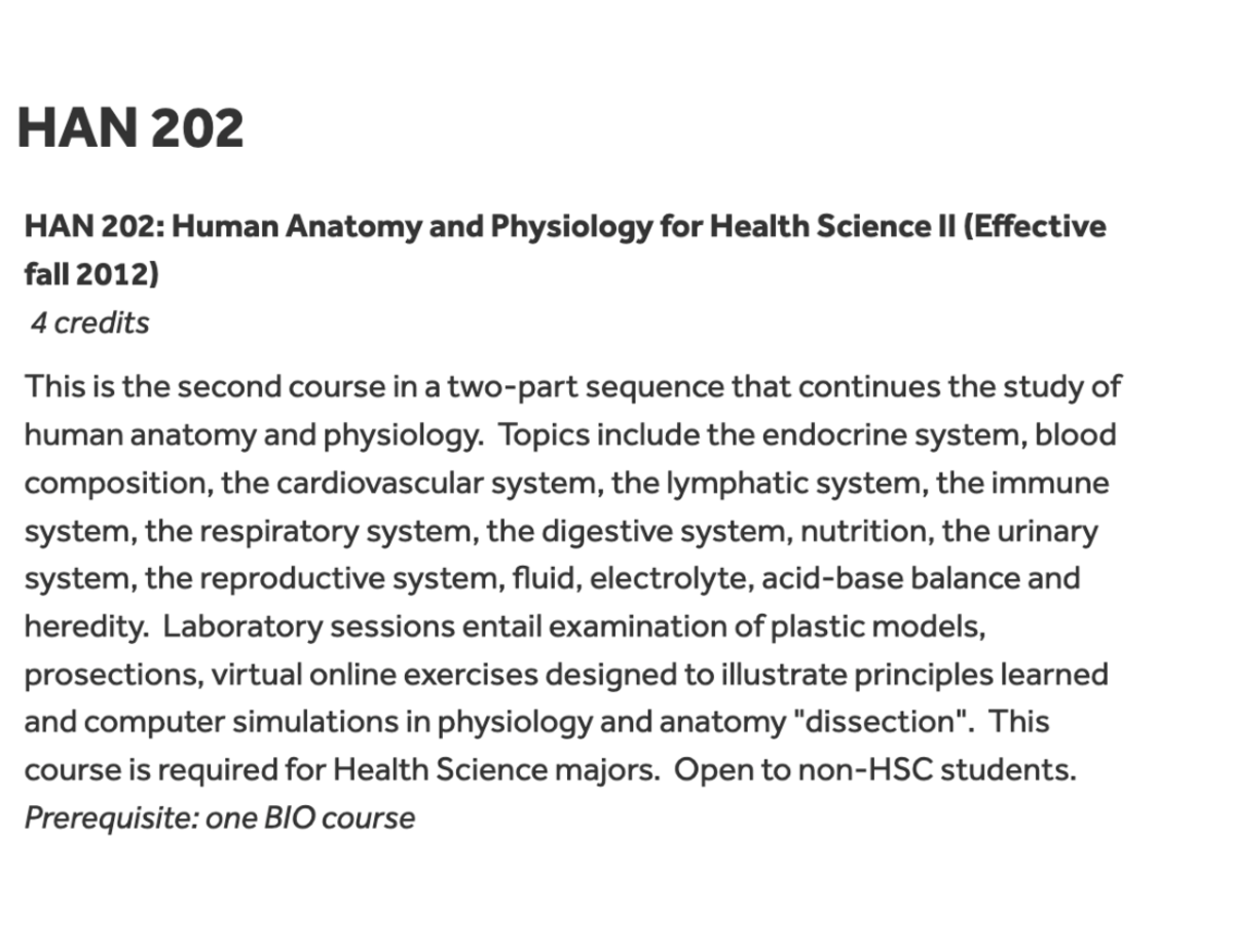 HAN 202 - HAN202 - Studocu