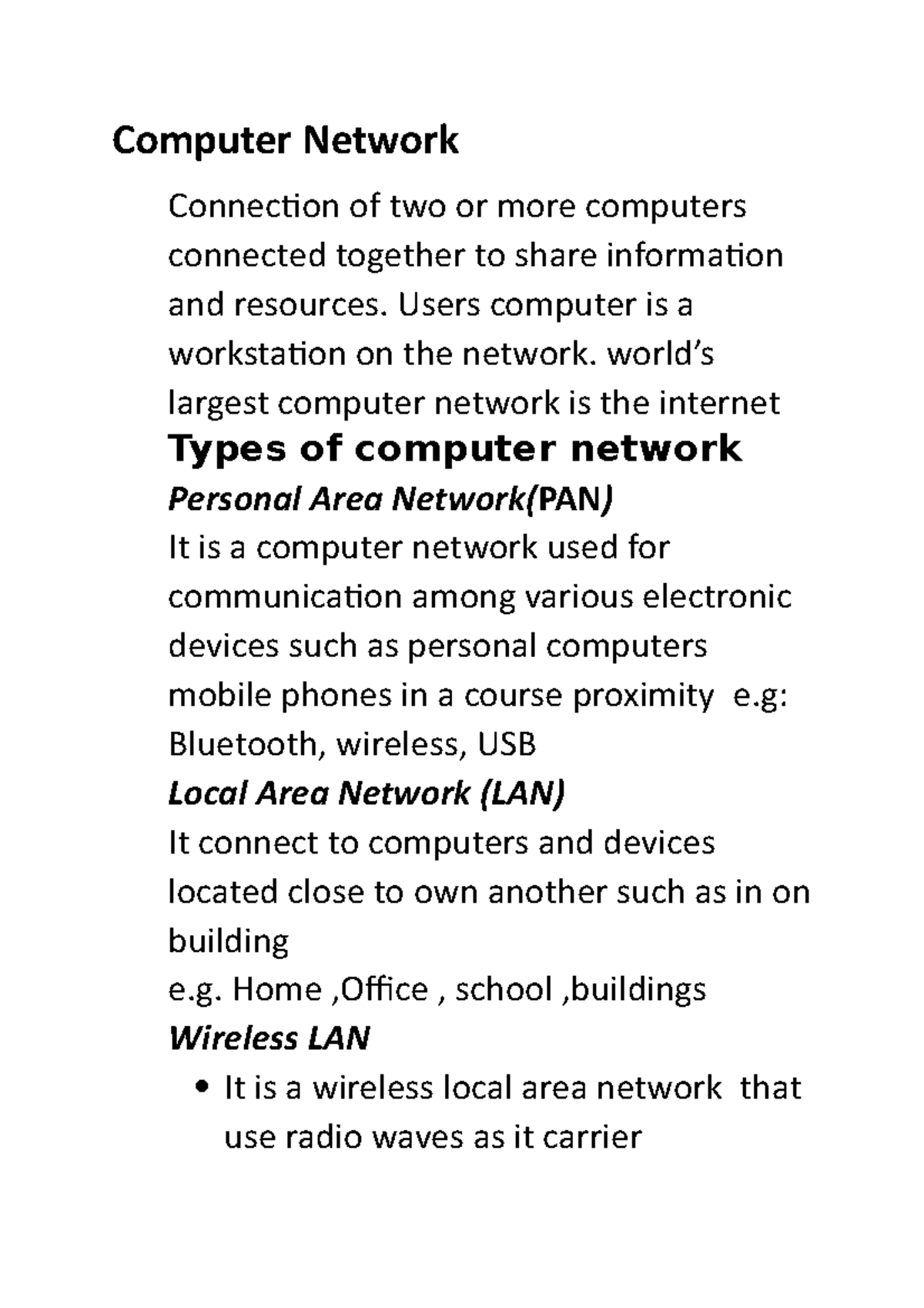 Computer Network It Is Useful Computer Network Connection Of Two Or More Computers Connected