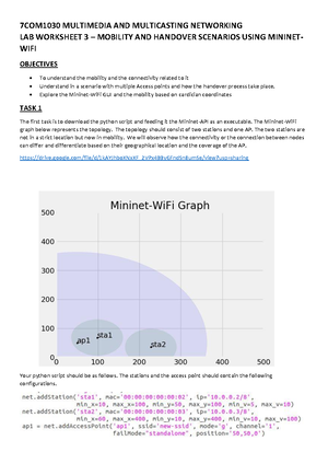 LAB4(updated) - MOBILITY AND HANDOVER SCENARIOS(1)USING MININET-WIFI AND APPLICATIONS(TCP/UDP ...