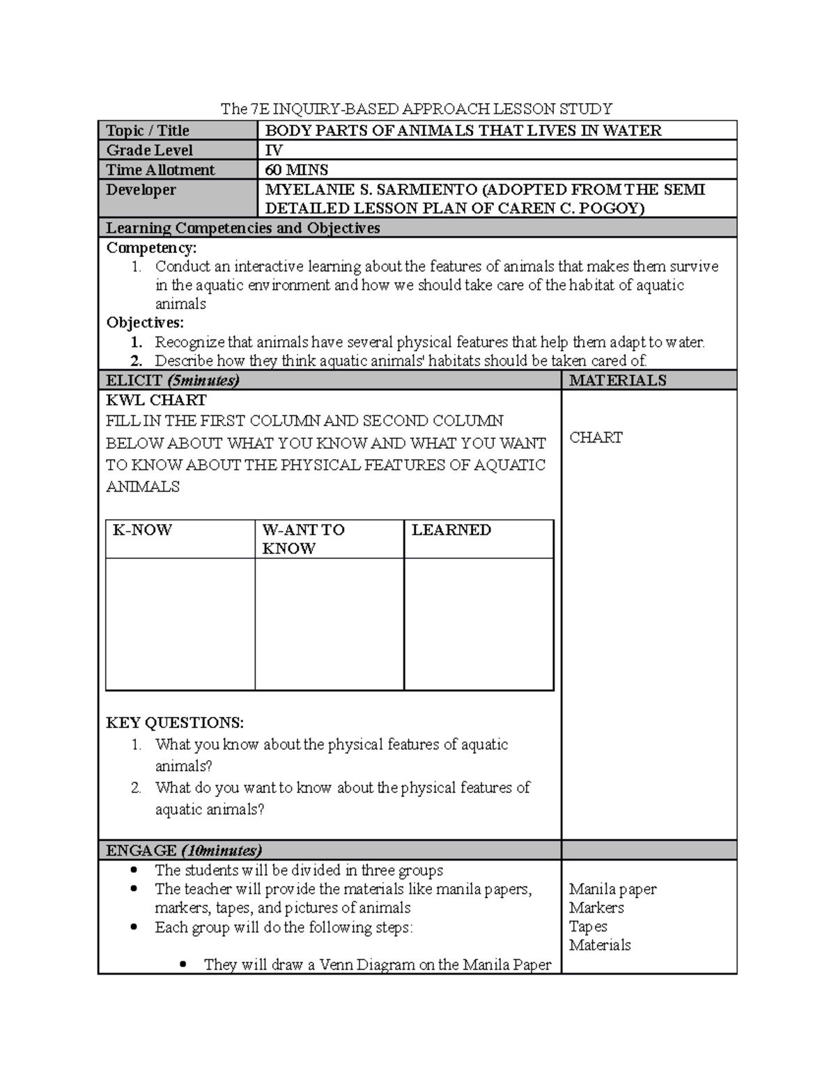 7E- Lesson-PLAN- Sarmiento Myelanie - The 7E INQUIRY-BASED APPROACH ...