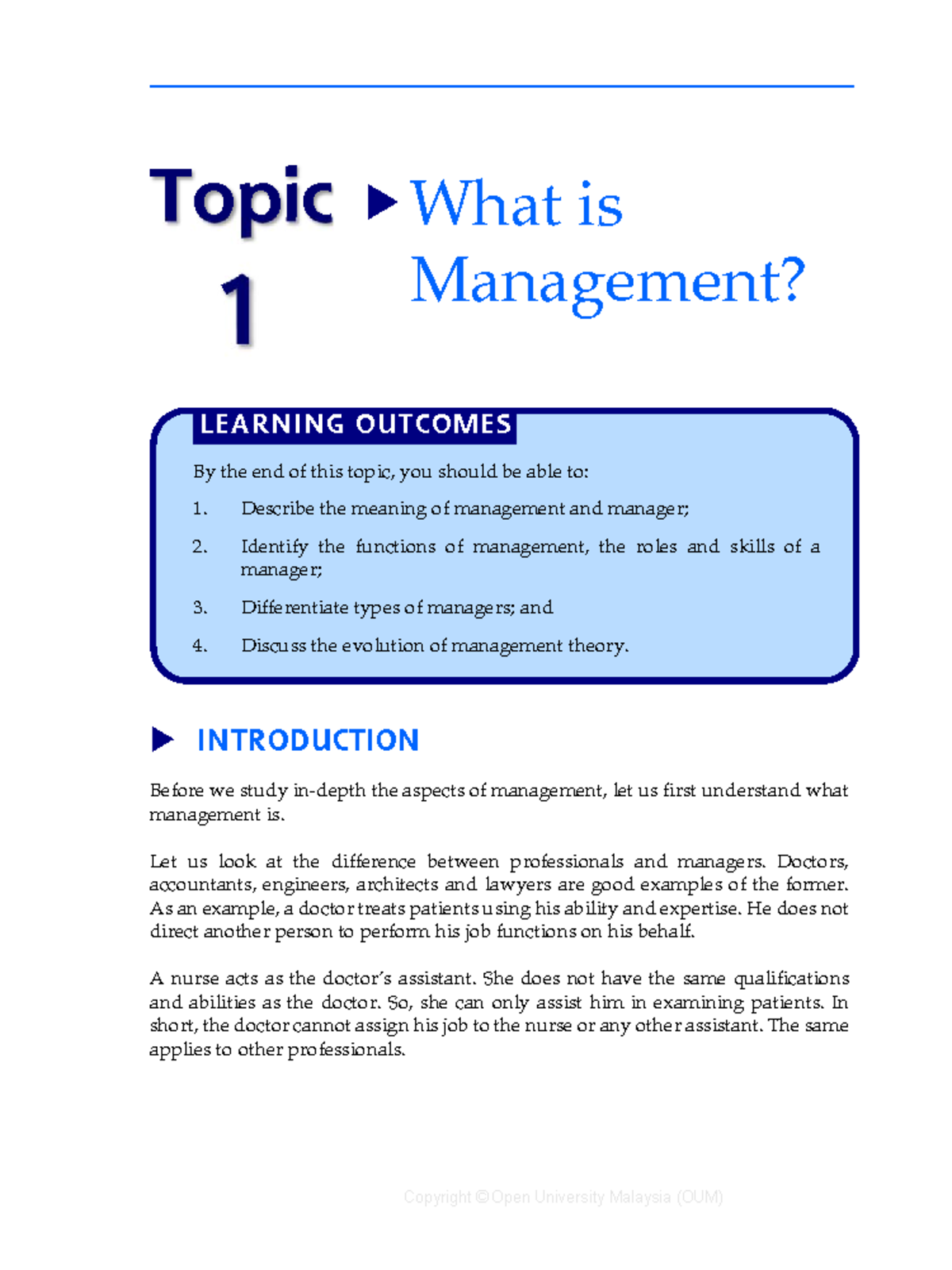 05 BBPP1103 T1 - Notes topic 1 - INTRODUCTION Before we study in-depth ...