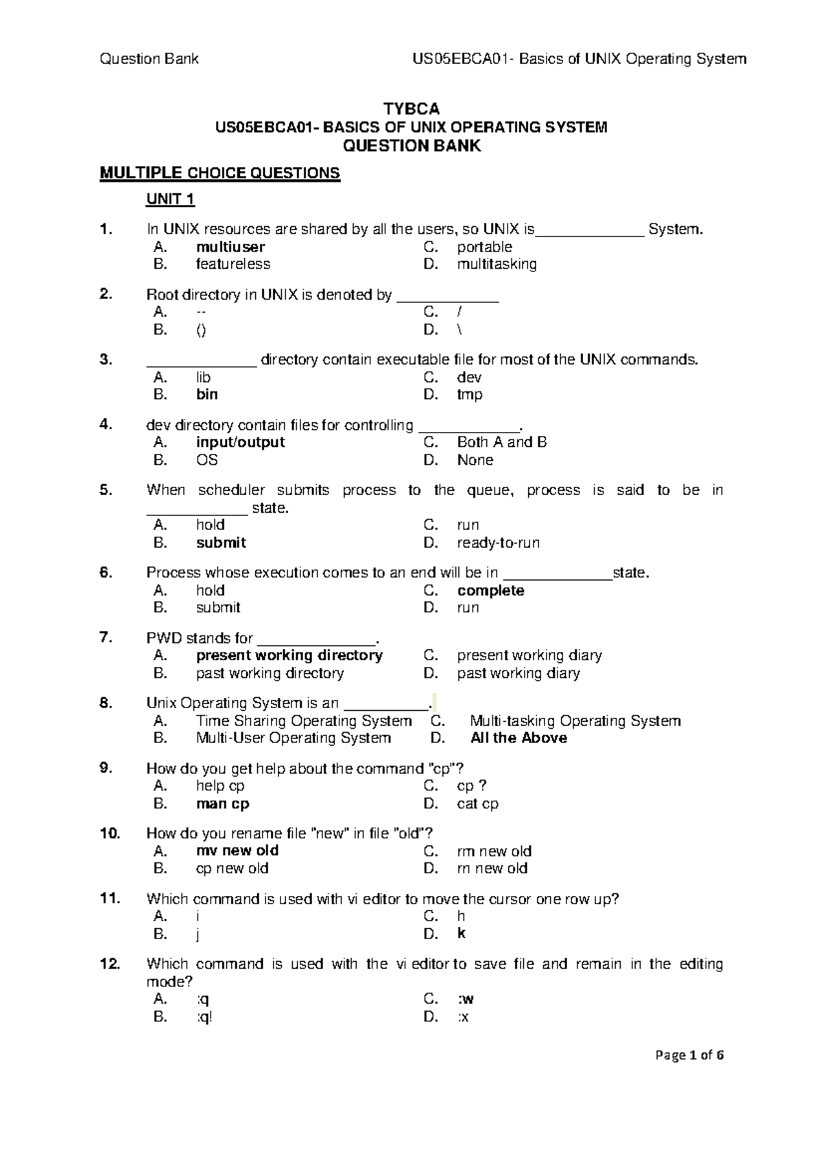 Unix Question Bank Final Deprecated Api Usage The Svg Back End Is No Longer Maintained And 