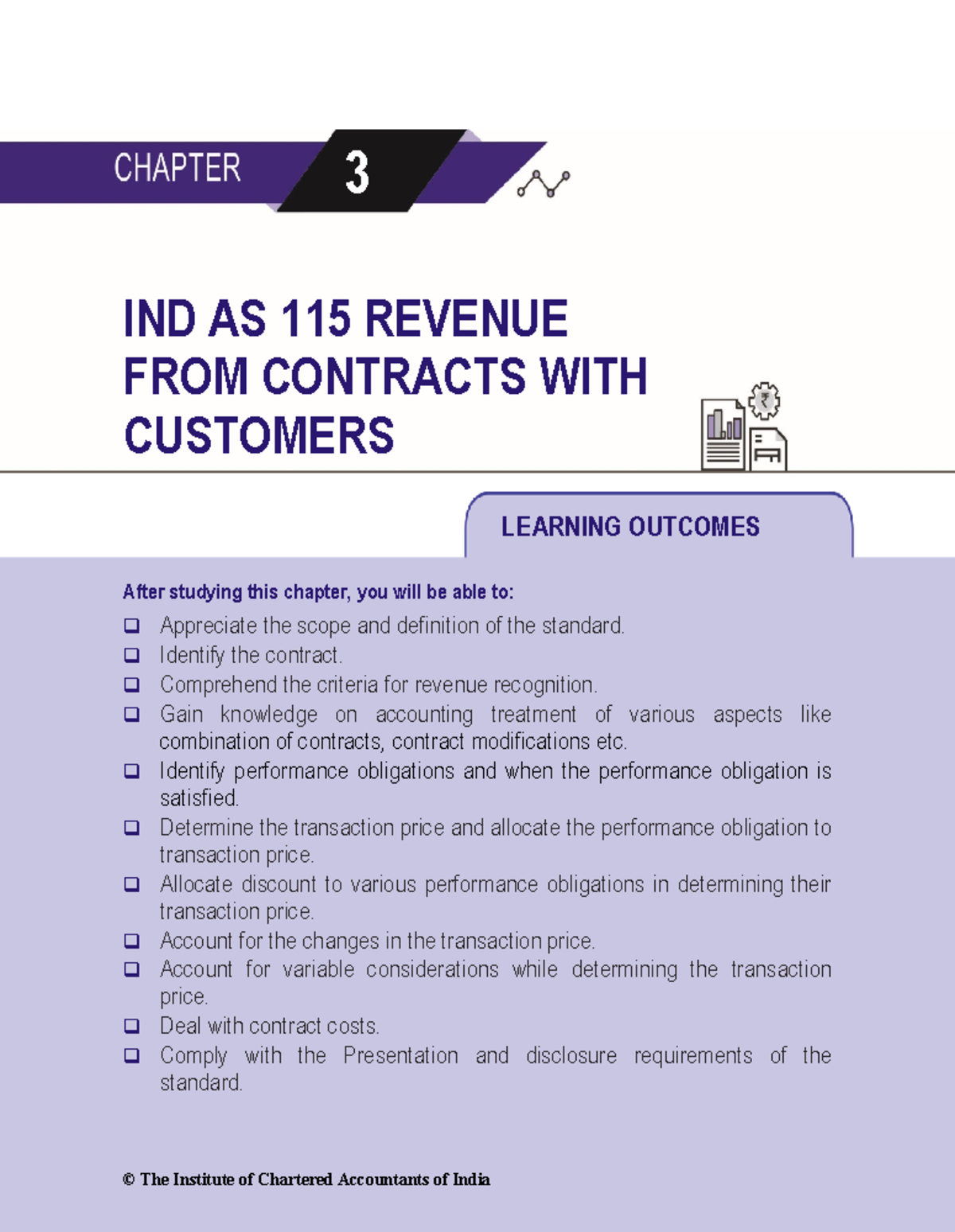 IND AS 115 BC SM Study Mat 3 IND AS 115 REVENUE FROM CONTRACTS WITH