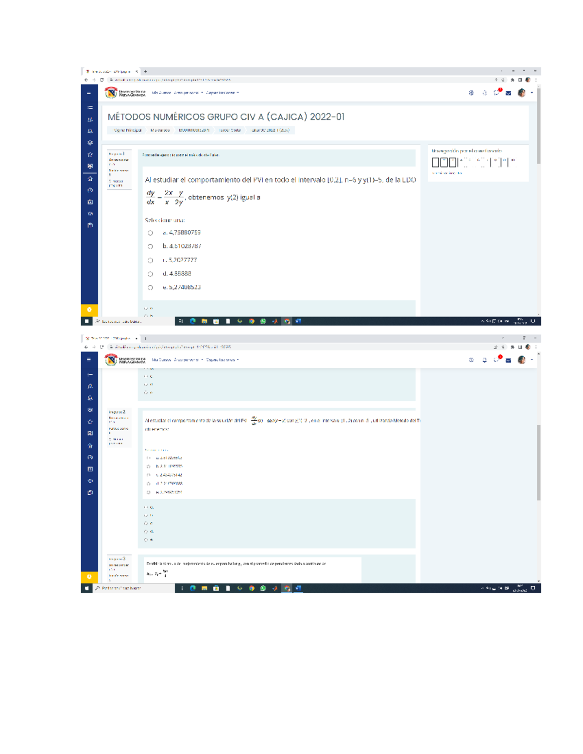 Taller 3 Corte - ejercicios propuestos y solucionados - Metodos numericos - Studocu