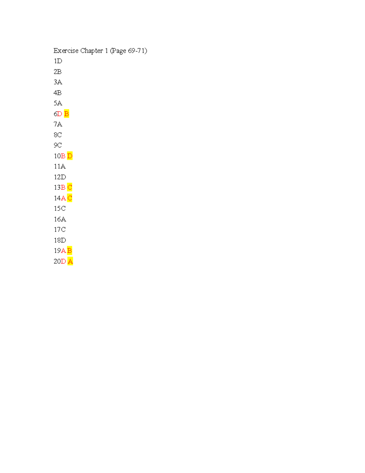 Exercise Chapter 1 - ACG 2021 - Studocu