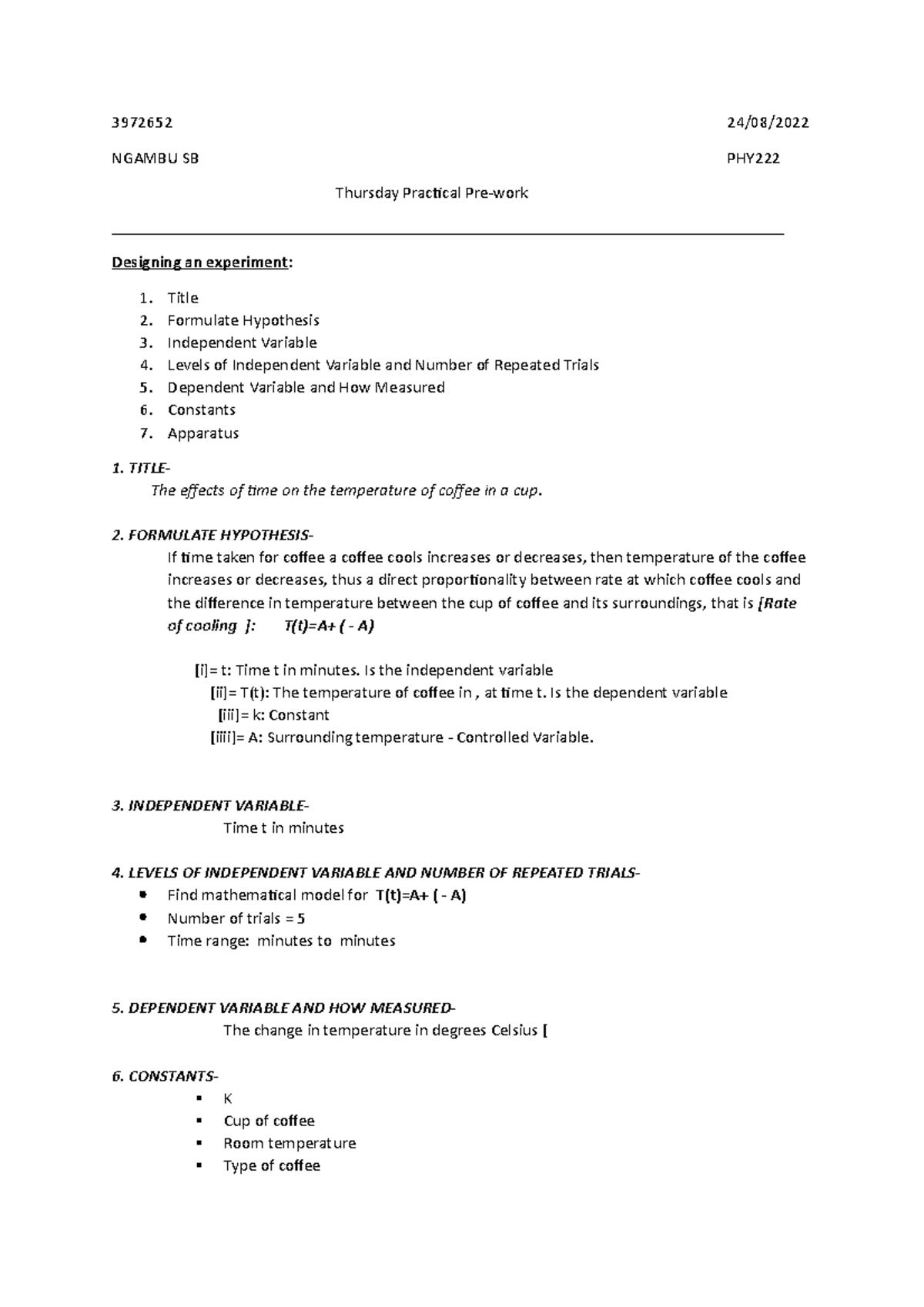 3972652 Phy222 Practical Pre Work Ngambu Sb 3972652 24 08 Ngambu