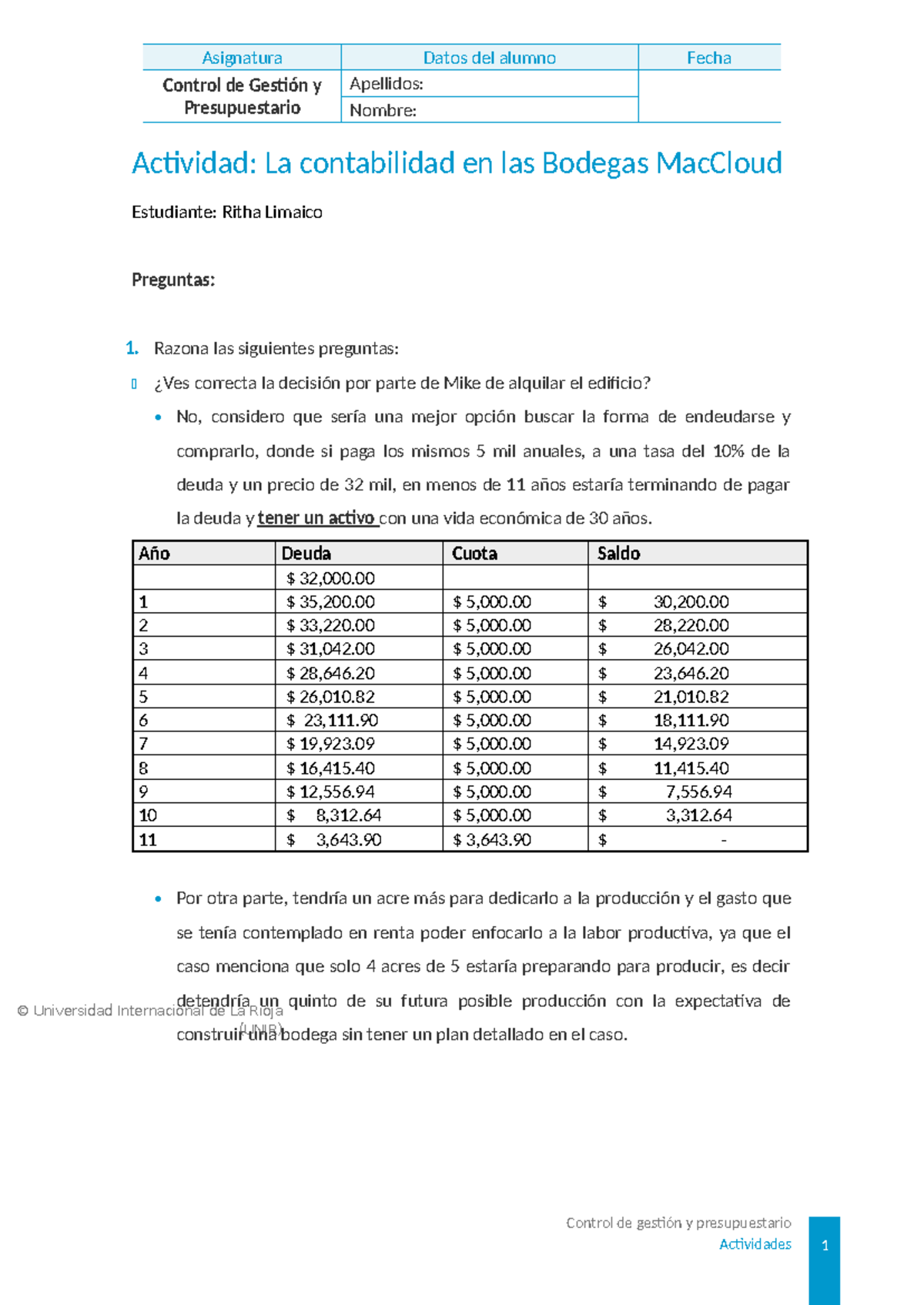 Caso bodegas Mac Cloud - Resumen Gestión de Operaciones - © Universidad ...