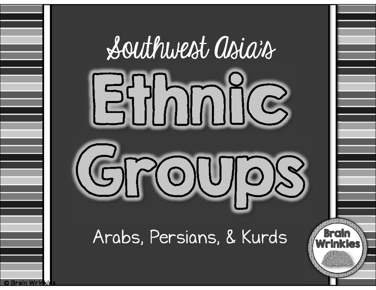 SW Asia Ethnic Groups - good - Studocu