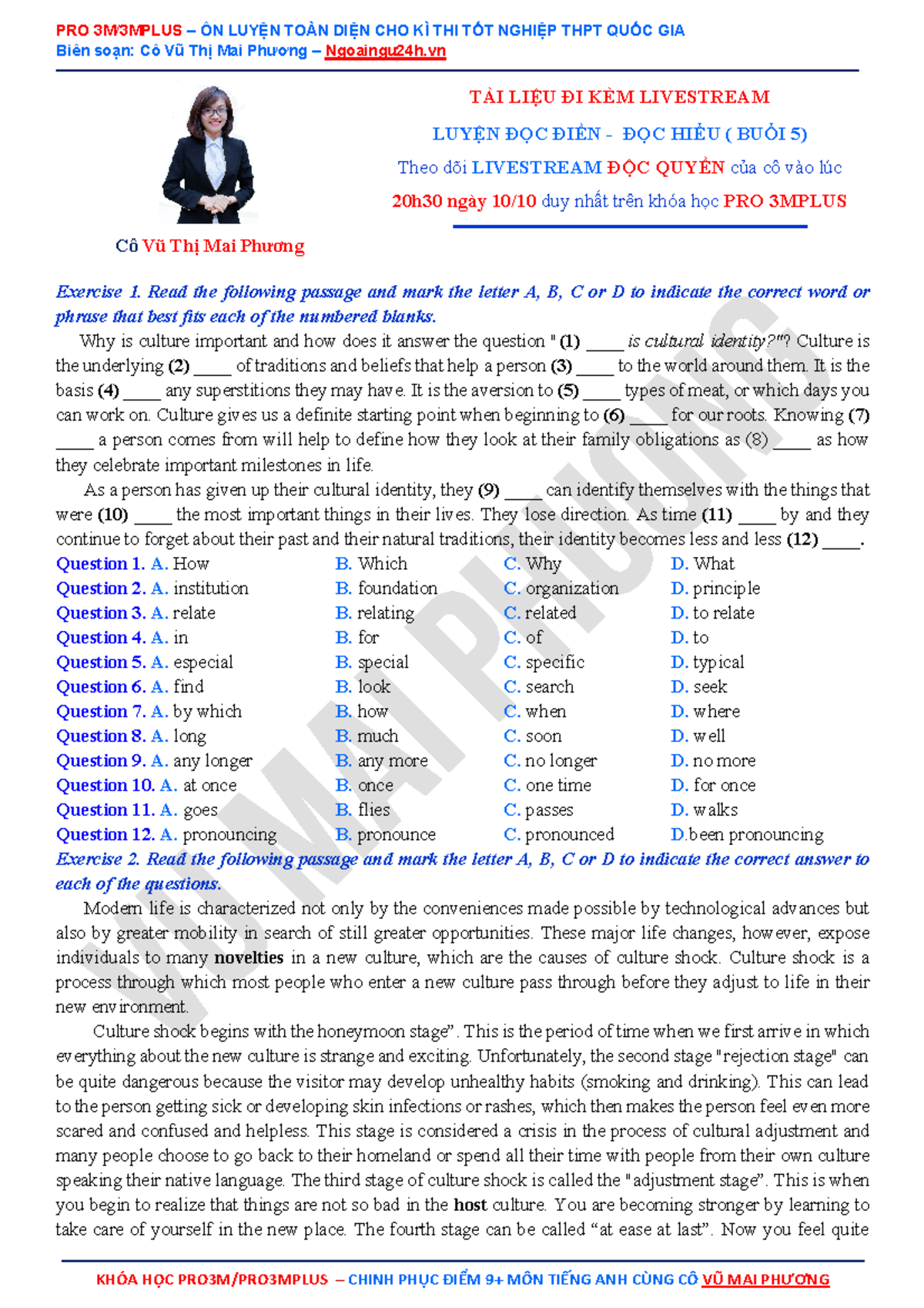 31 - sdsdfsdf - PRO 3M/3MPLUS – ‘N LUYỆN TO¿N DIỆN CHO KÃ THI TỐT ...