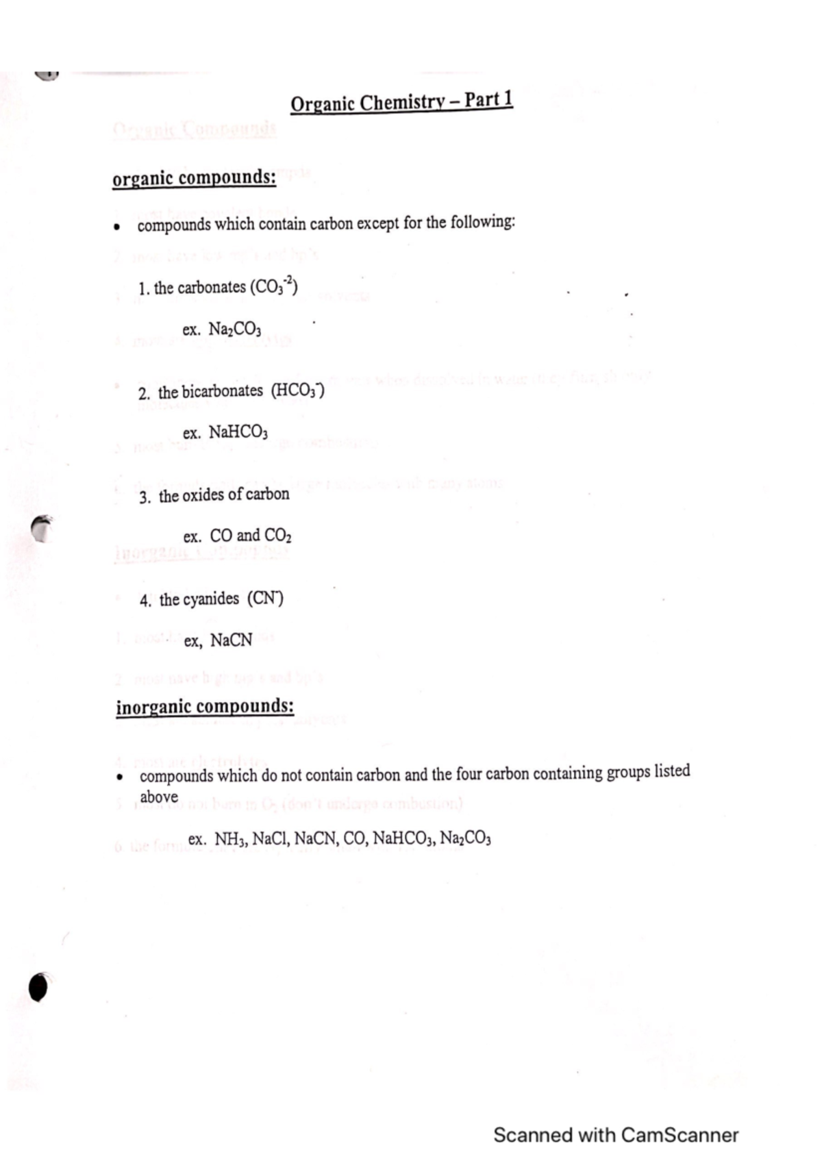 Chem 130 Ch 13 Organic Chemistry - CHEM 130 - Studocu