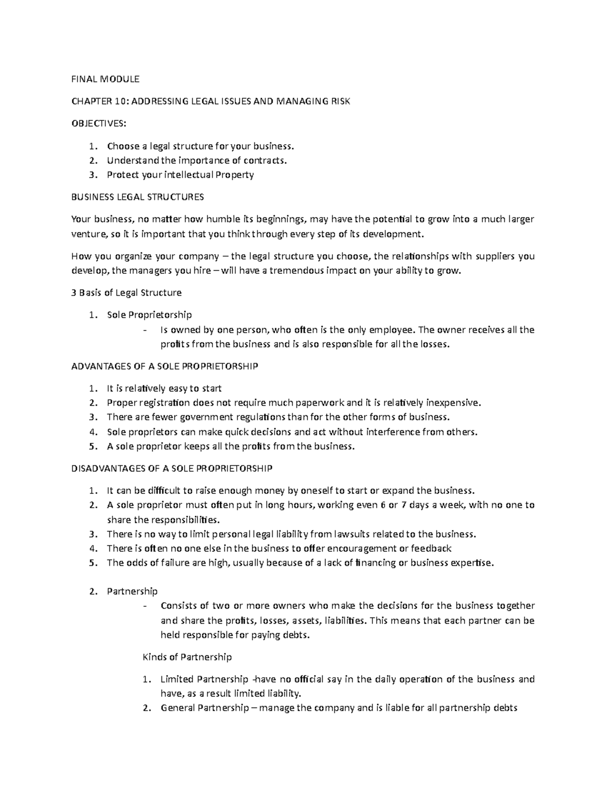 Final- Module - Para may ma-upload lang po. Irecommend niyo and all ...