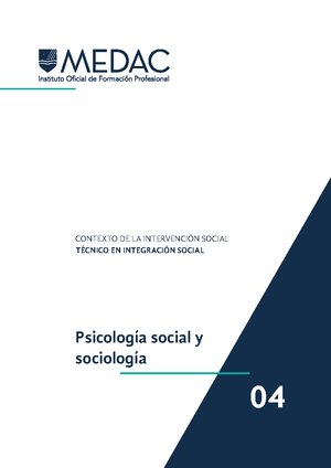 PDF. Contexto de la intervención social. Tema 1 - La intervención social CONTEXTO DE LA ...