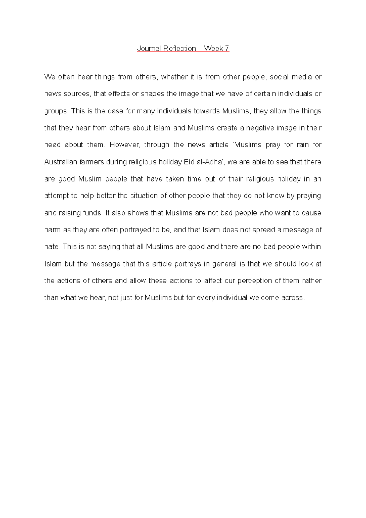 Journal Review Week 7 Journal Reflection Week 7 We Often Hear journal-review-week-7-journal-reflection-week-7-we-often-hear