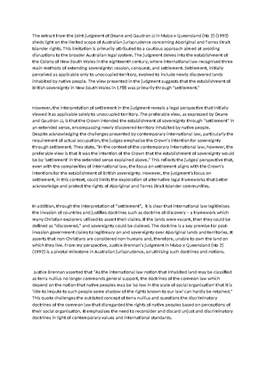 Unit 4 QCAA Criteria Notes - Unit 4 QCAA Criteria Notes Topic 1 Social ...