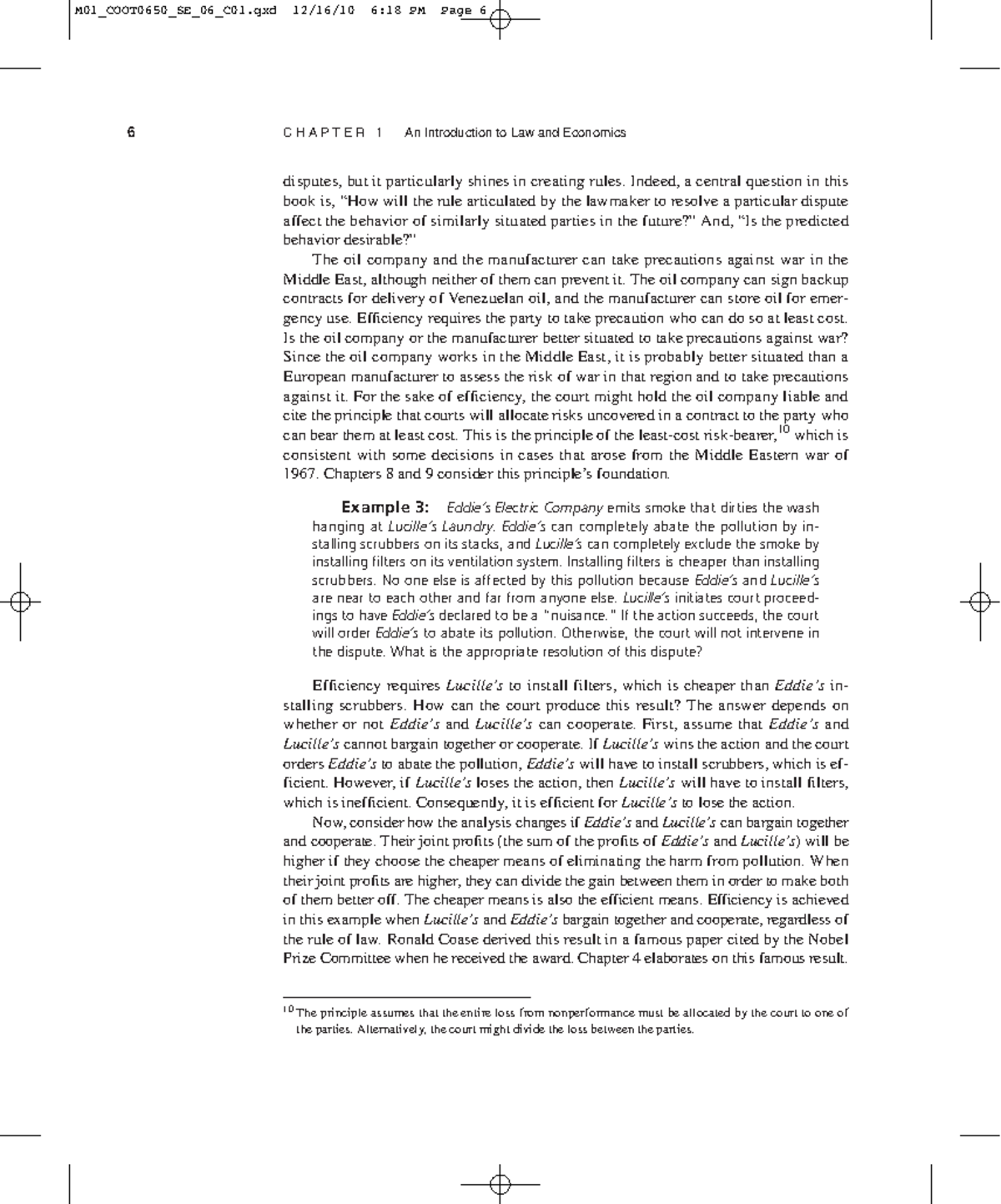M01 COOT0650 SE 06 C01-3 - 6 C H A P T E R 1 An Introduction to Law and ...
