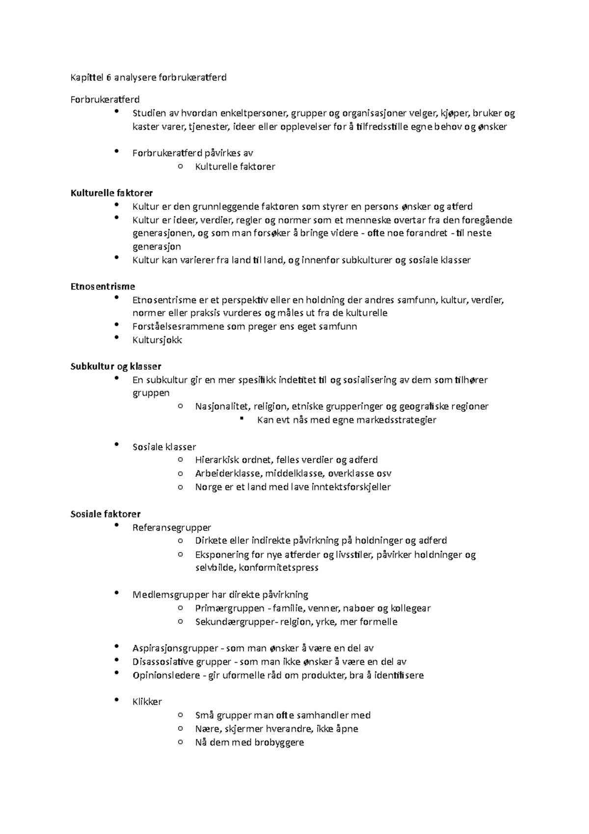 Kapittel 6 analysere forbrukeratferd - Kapittel 6 analysere forbrukeratferd Forbrukeratferd ...