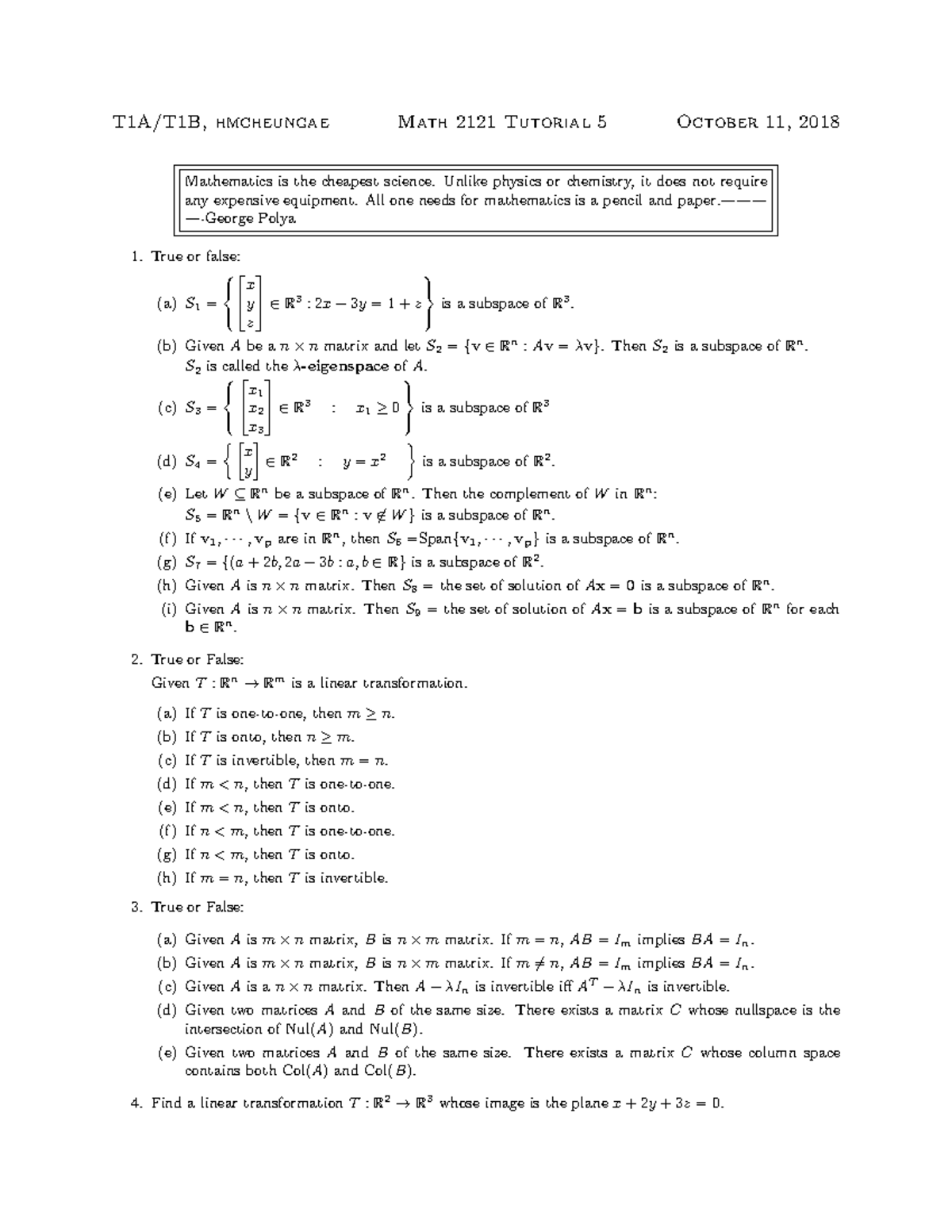 Math 2121 problem set 5 - Cheung Ho Man - hmcheungae Math 2121 Tutorial ...
