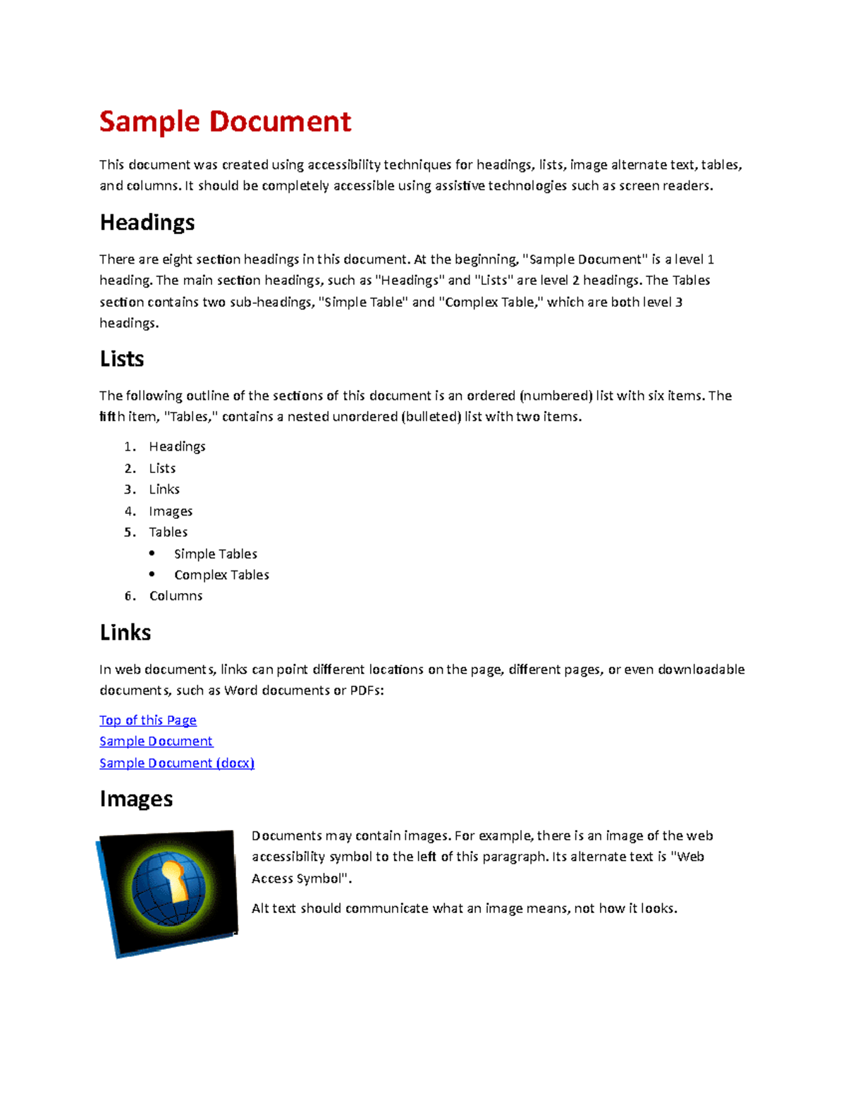 Sample 3 - Lecture notes 4 - Sample Document This document was created ...