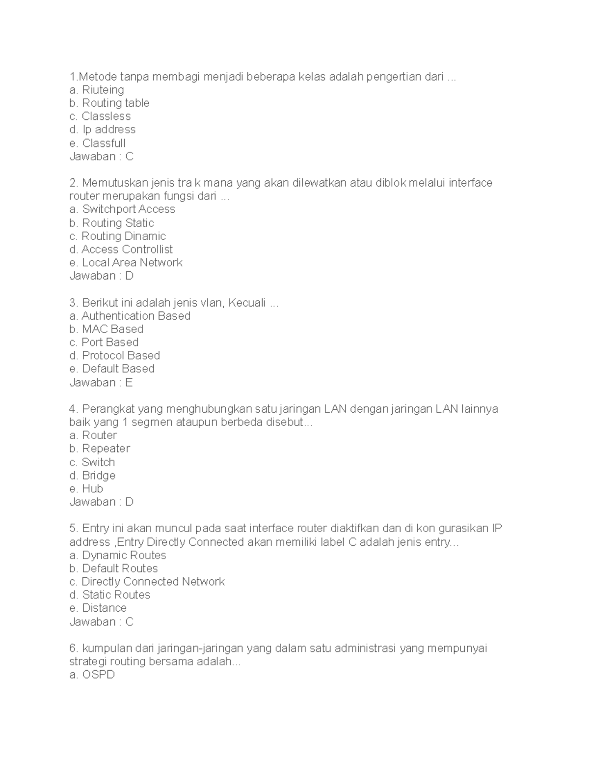 SOAL AIJ KLS XII - xii - 1 tanpa membagi menjadi beberapa kelas adalah ...