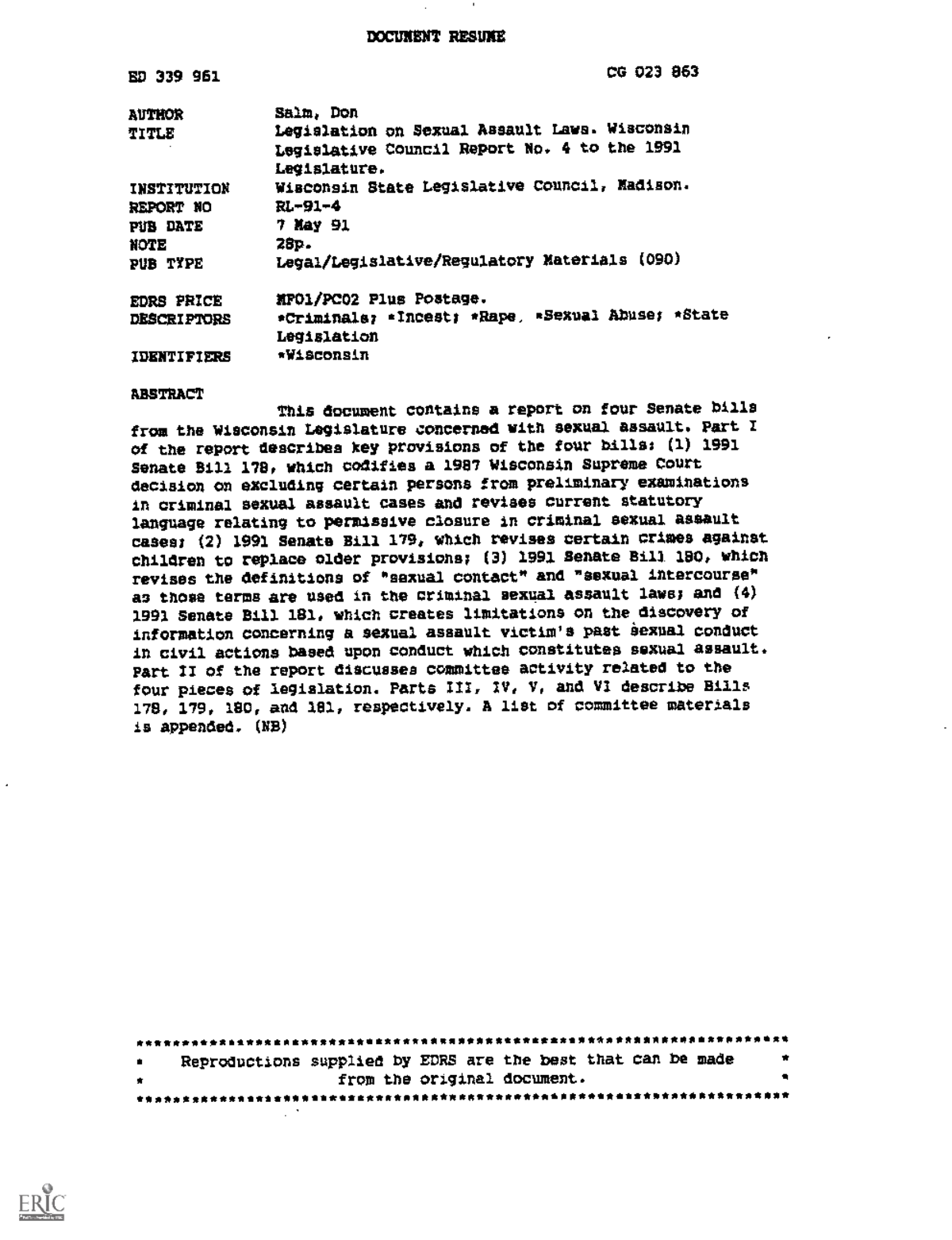 ED339961 - Jackson and his - DOCUXENT RESUME ED 339 961 CG 023 863 ...