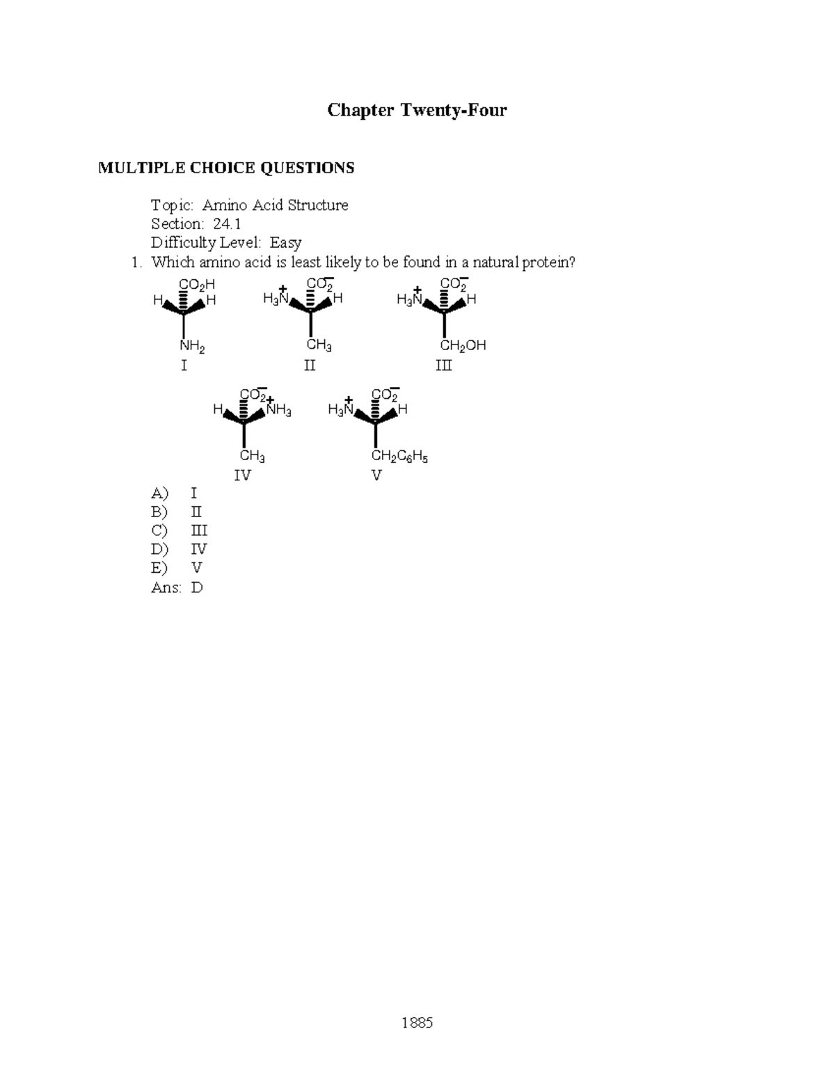 Ch24 questions bank - Chapter Twenty-Four MULTIPLE CHOICE QUESTIONS ...