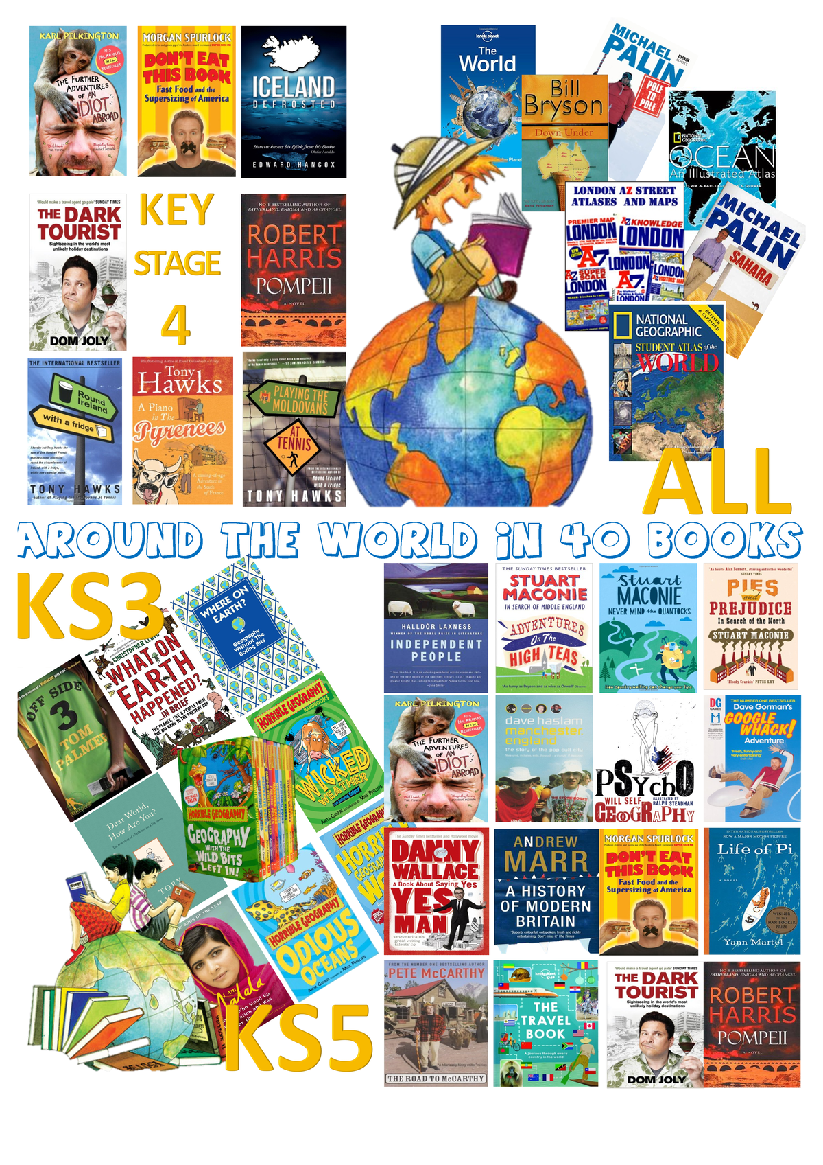Geog books all - geography notes gcse - AROUND THE WORLD IN 40 BOOKS ...