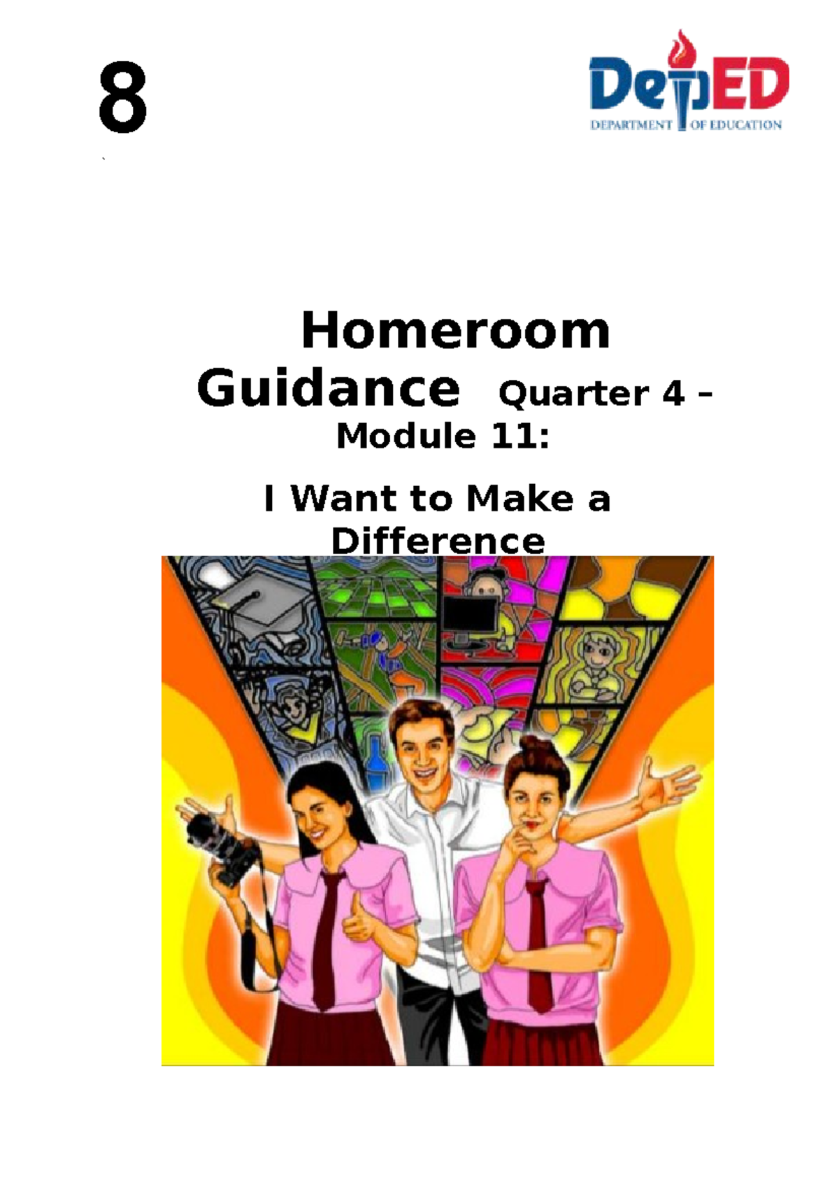 HG Grade 8 Module 11 Q4 07022021 - 8 ####### ` Homeroom Guidance ...