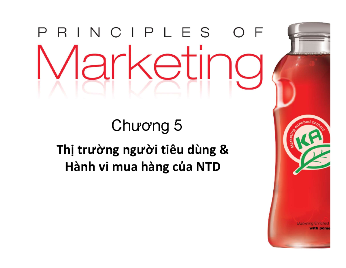 Chuong 5 - Hanh vi nguoi tieu dung - Chapter 5- slide 1 Copyright ...