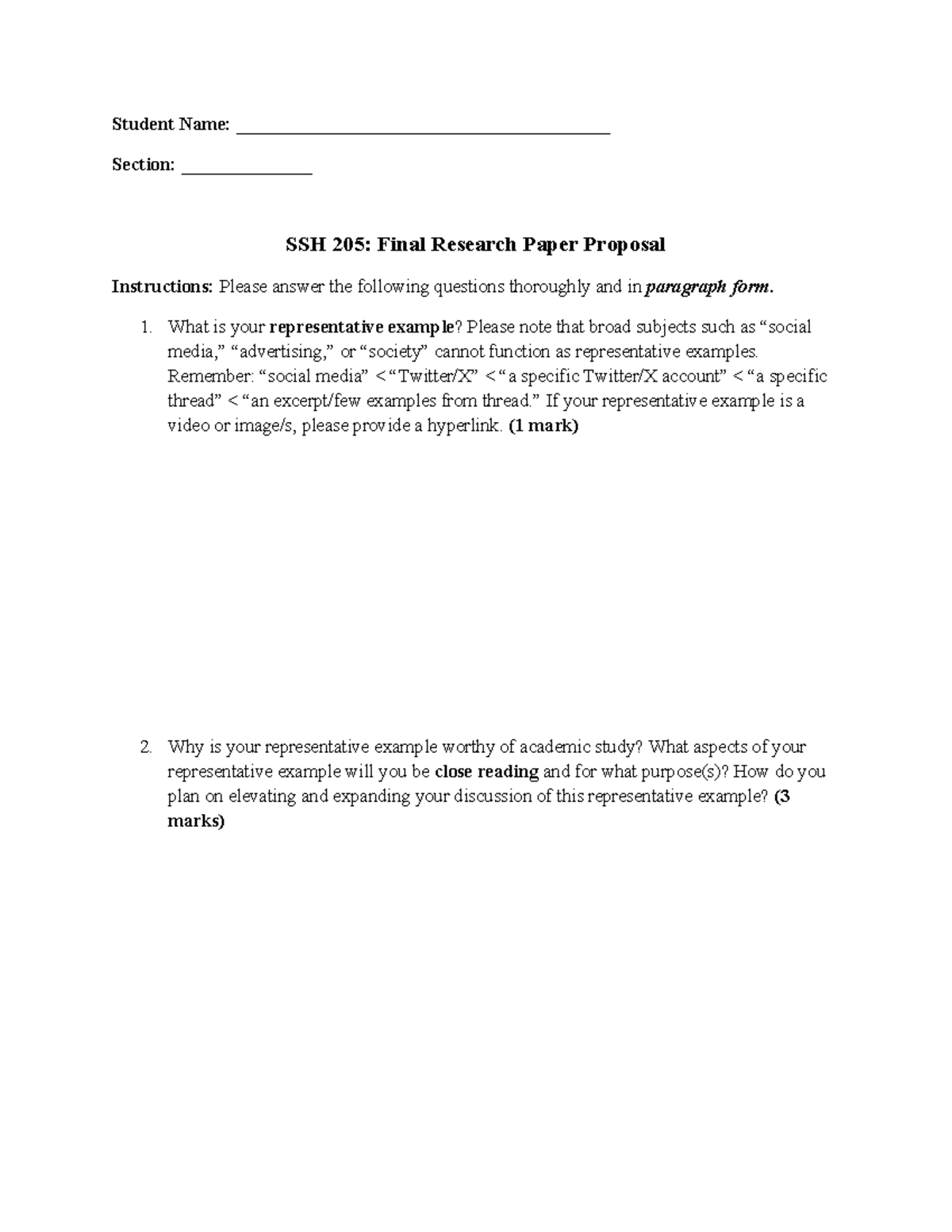 Final Research Proposal - Student Name ...