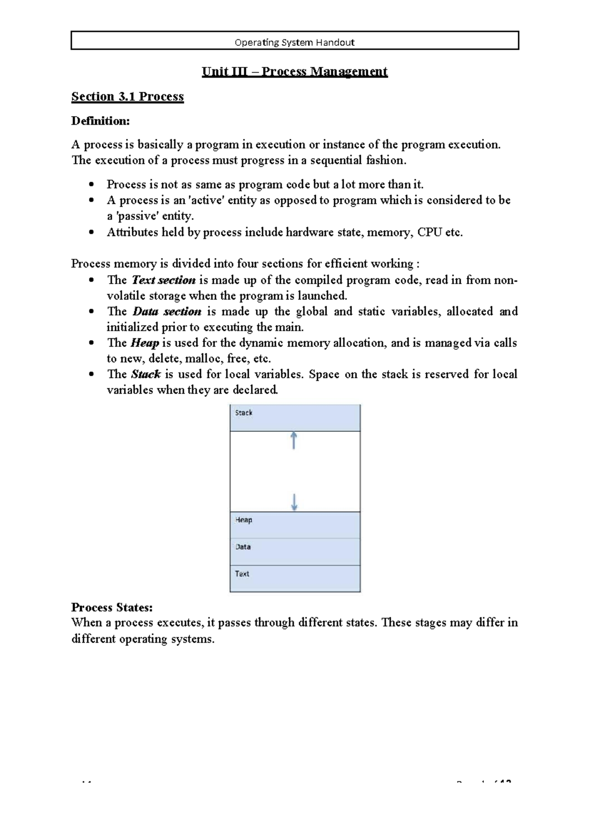 Process-Management - BCA 3rd SEM operating system -Process Management ...